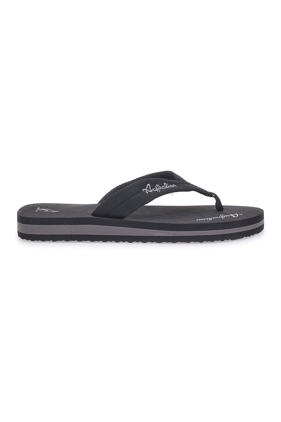 Infradito nere con logo Australian AU24M409 da Uomo | Pittarello