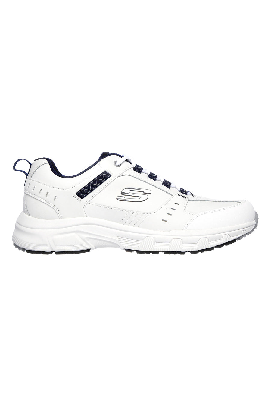 Scarpe trekking bianche e blu con Memory Foam Skechers Oak Canyon ...