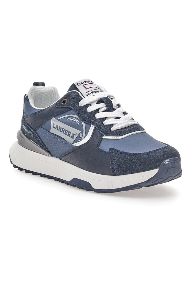 Sneakers Blu suola strutturata Carrera CAM45938J3538 da Uomo | Pittarello