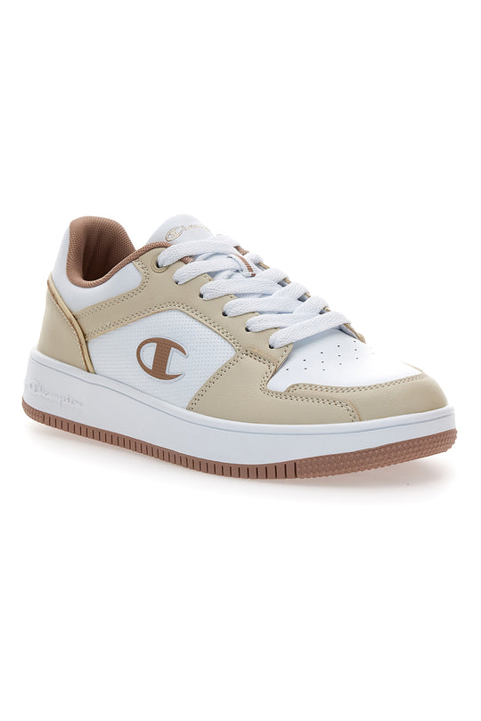 Sneakers beige e bianche con dettagli color sabbia Champion RD18 2.0 ...